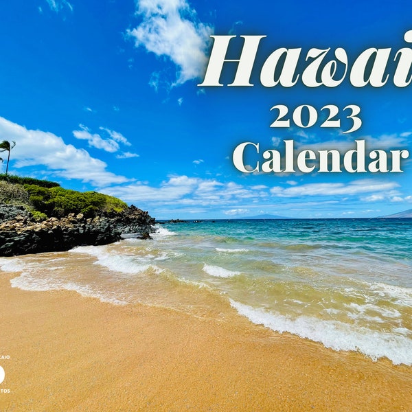 Hawaii 2023 Wall Calendars - Etsy Canada