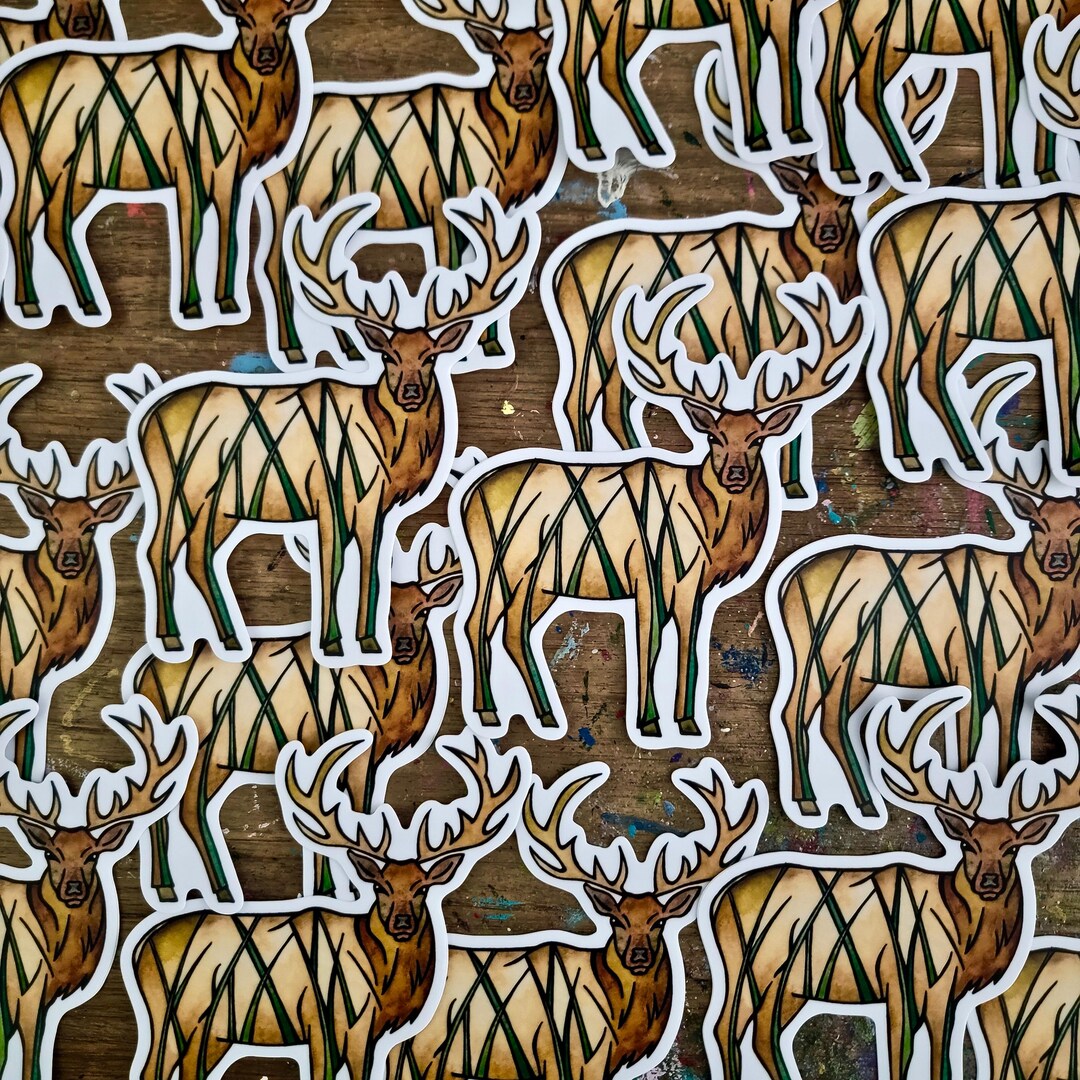 Tule Elk Vinyl Sticker//weatherproof, Dishwasher Safe Decals for Car ...
