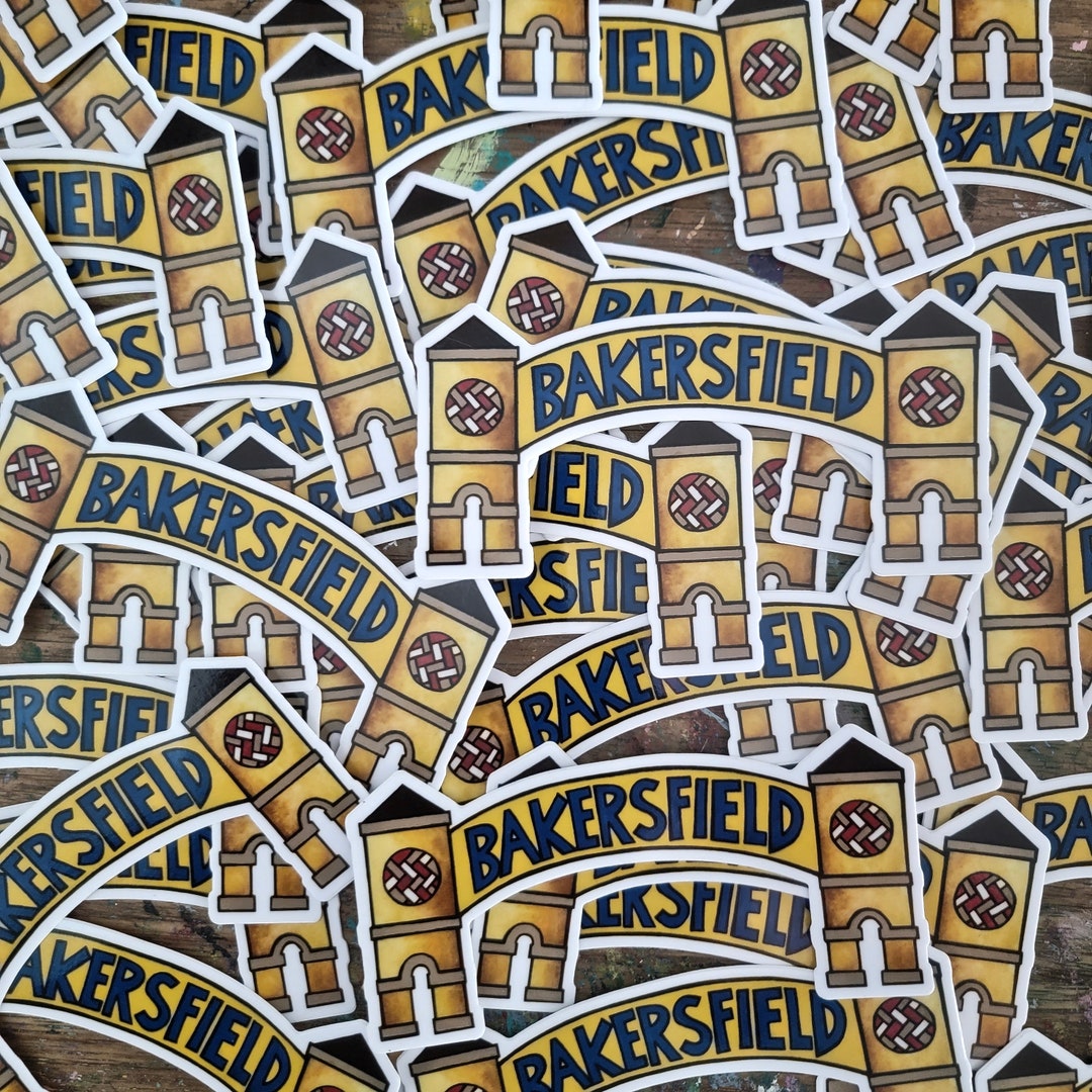 The Bakersfield Sign Sticker - Etsy