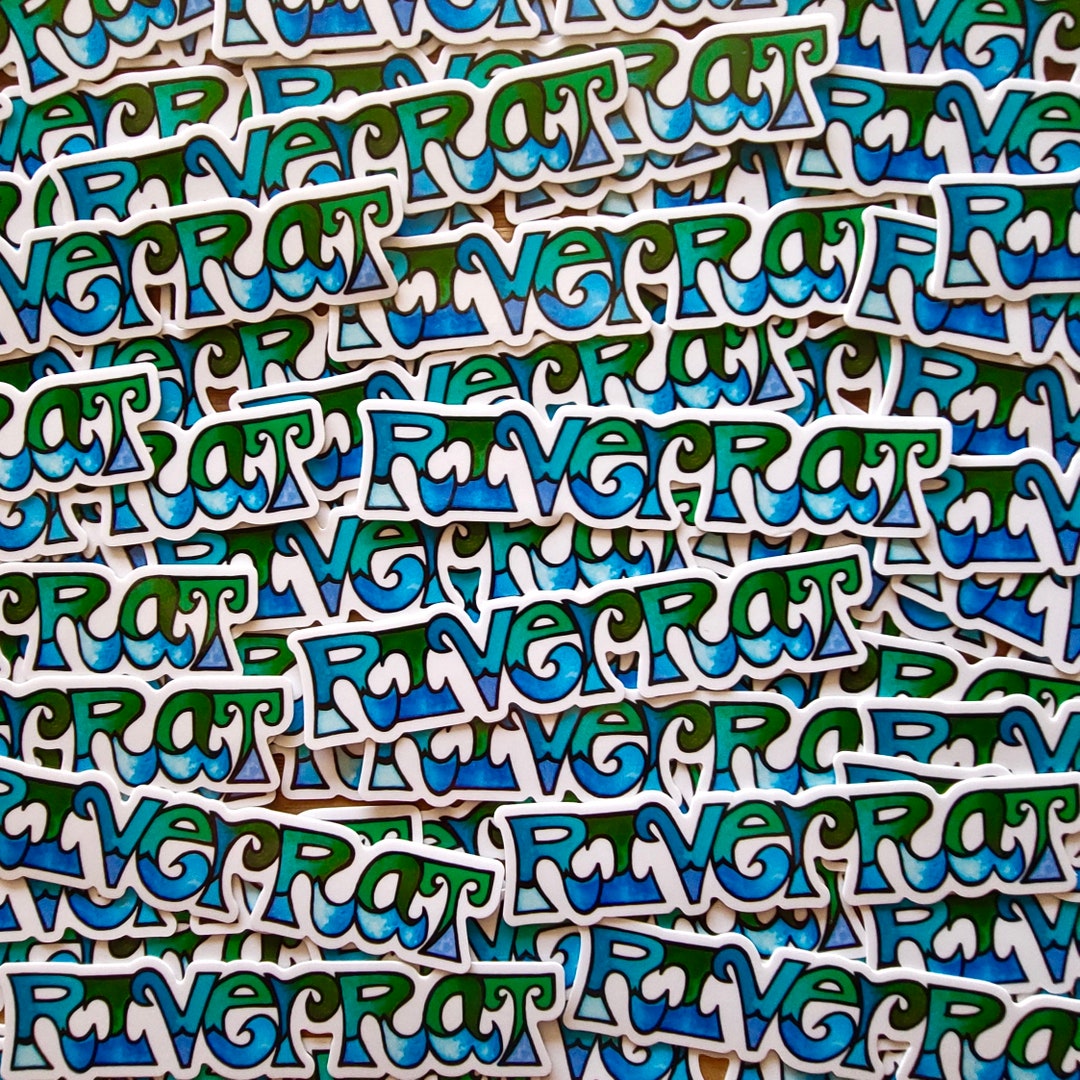 The River Rat Sticker - Etsy