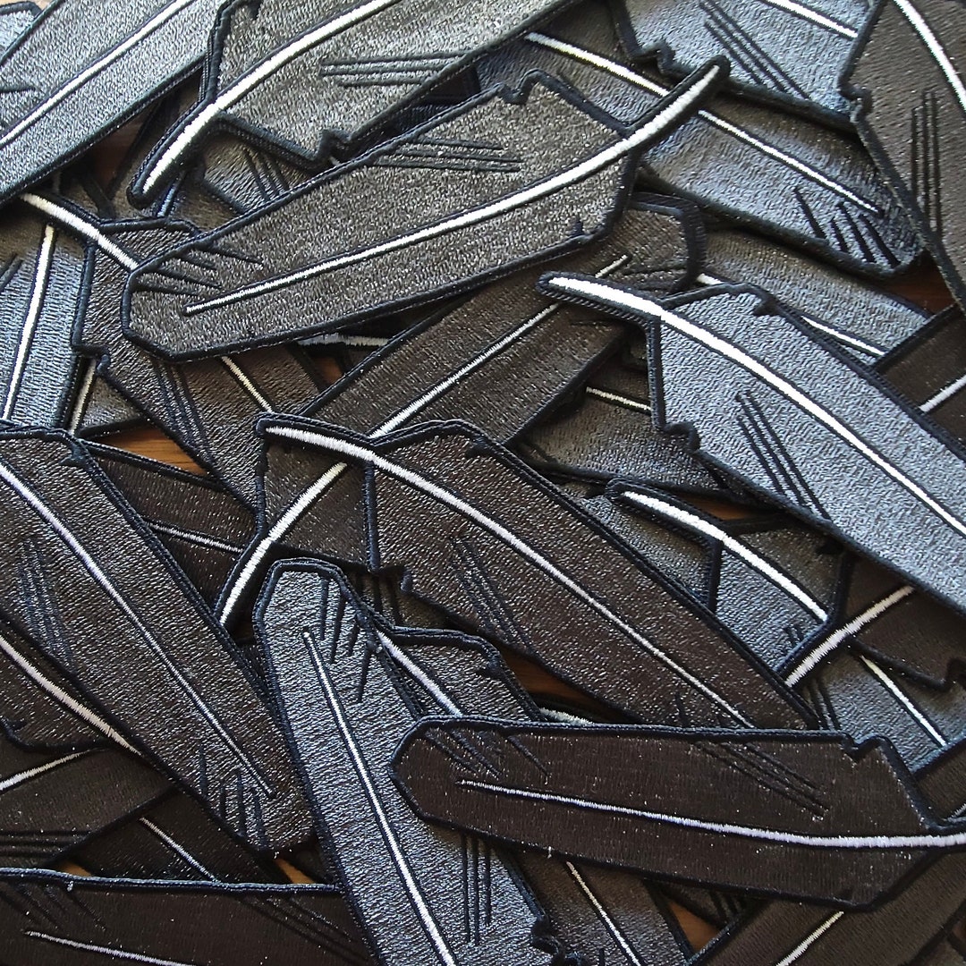 The California Condor Feather Embroidered Patch - Etsy