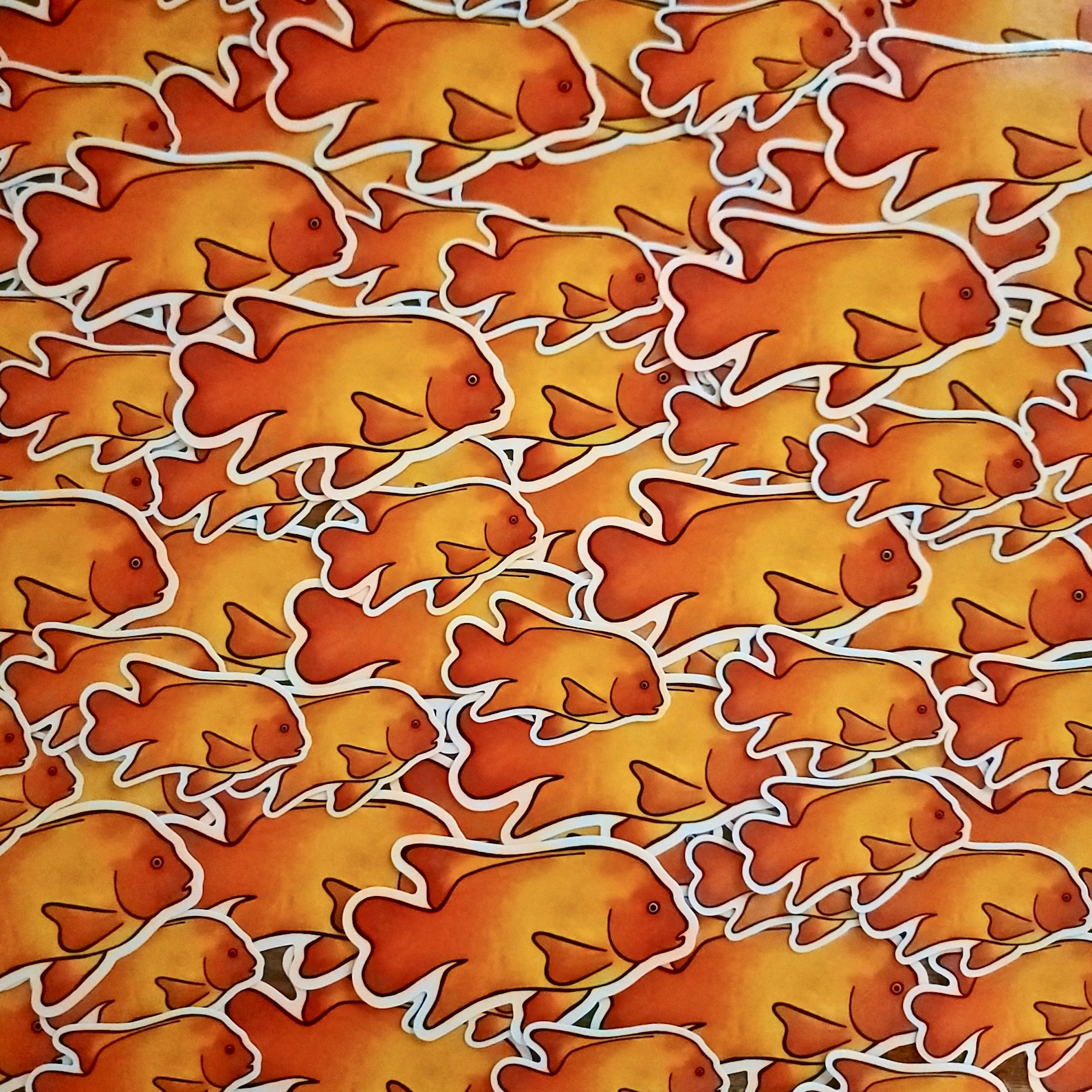 The Garibaldi Stickers - Etsy