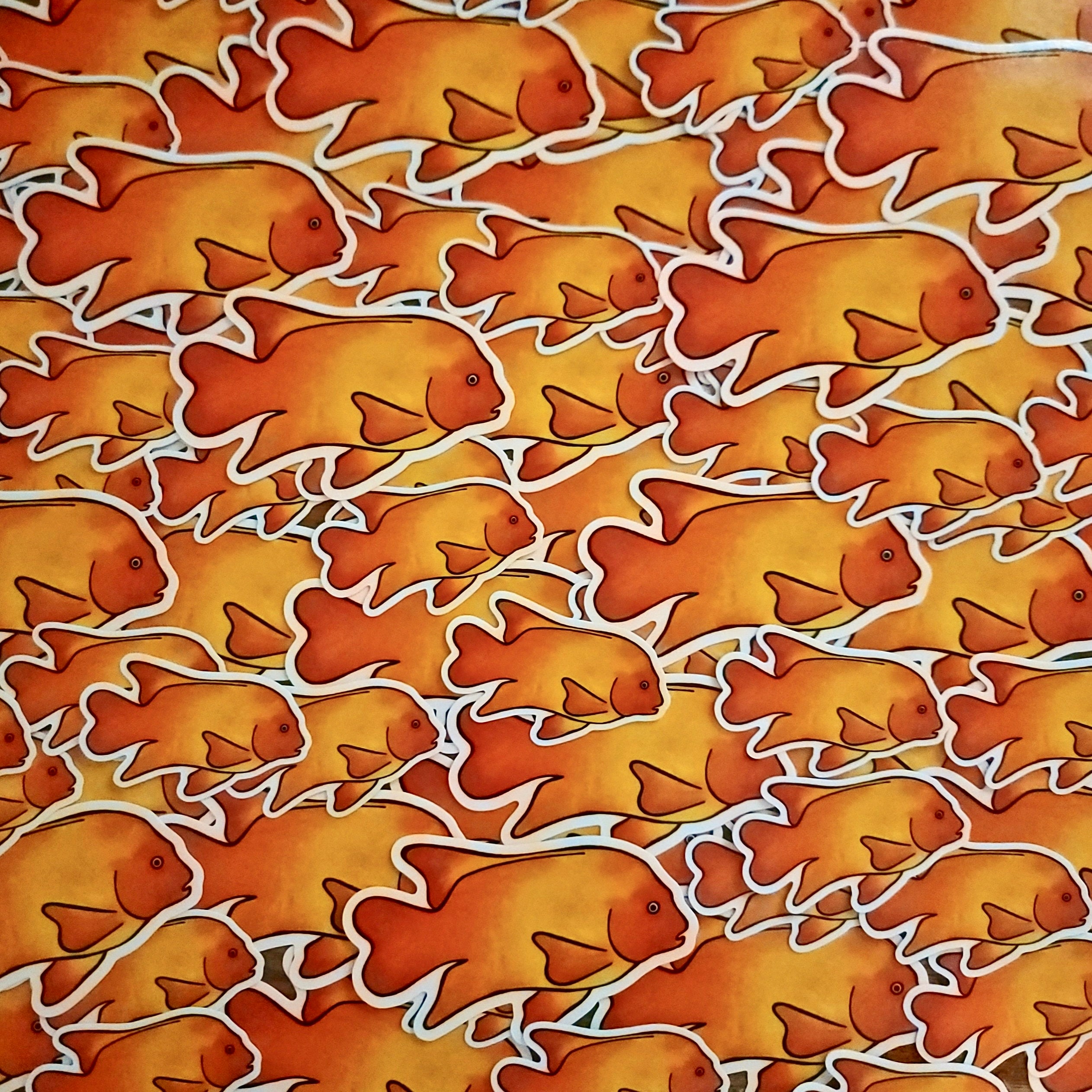 The Garibaldi Stickers - Etsy