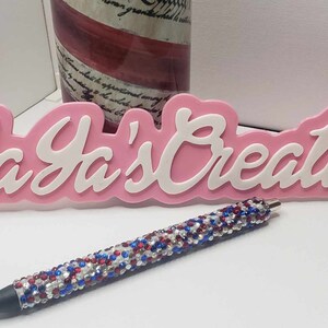 3D Printed Watermark Name for Craft Videos and Businesses- Nameplate ...