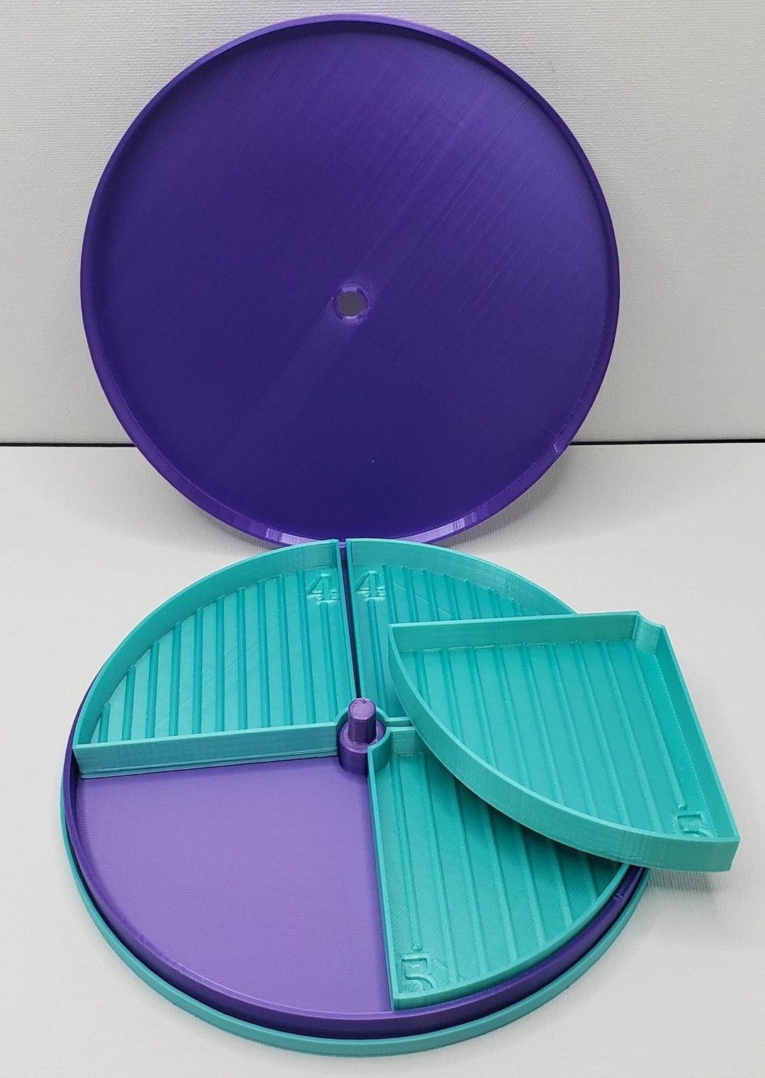 Spinnable 3D Printed Rhinestone Trays W/multiple Compartments- Silk ...