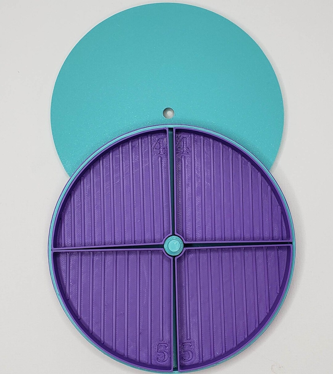 Spinnable 3D Printed Rhinestone Trays W/multiple Compartments- Diamond ...