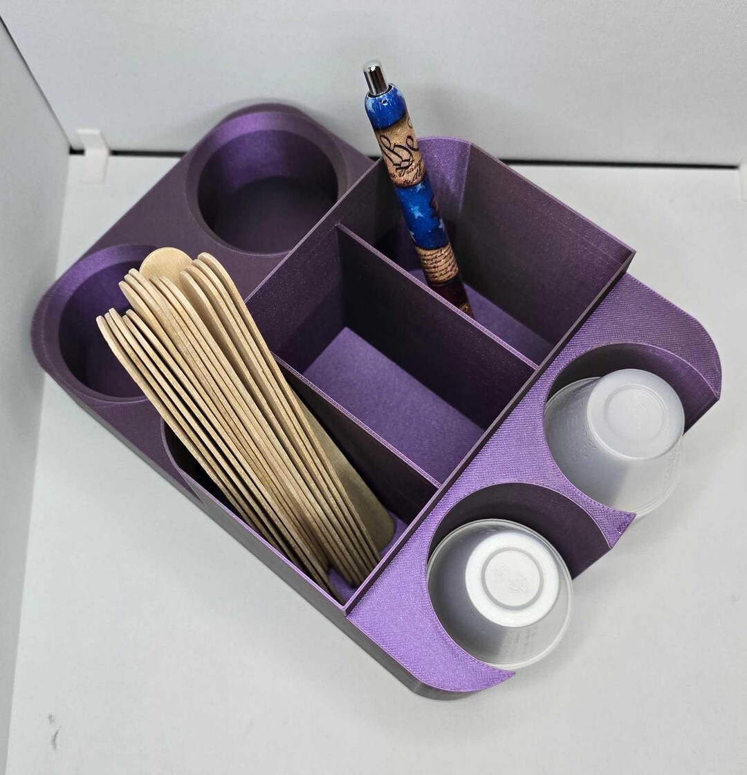 3D Printed Epoxy Cup & Stick Holder: Resin Craft Organizer - Etsy
