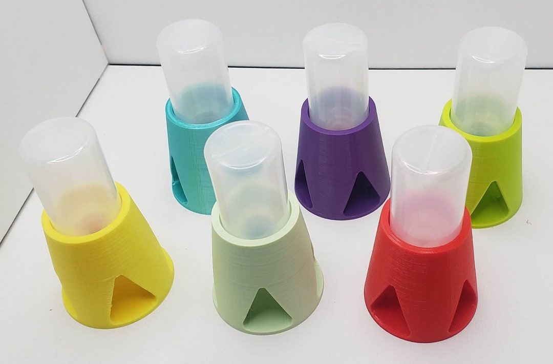 3D Printed Glue Bottle Stand- With Free Bottle- Glue Stand for Rhinestone Crafts- Diamond Art ...