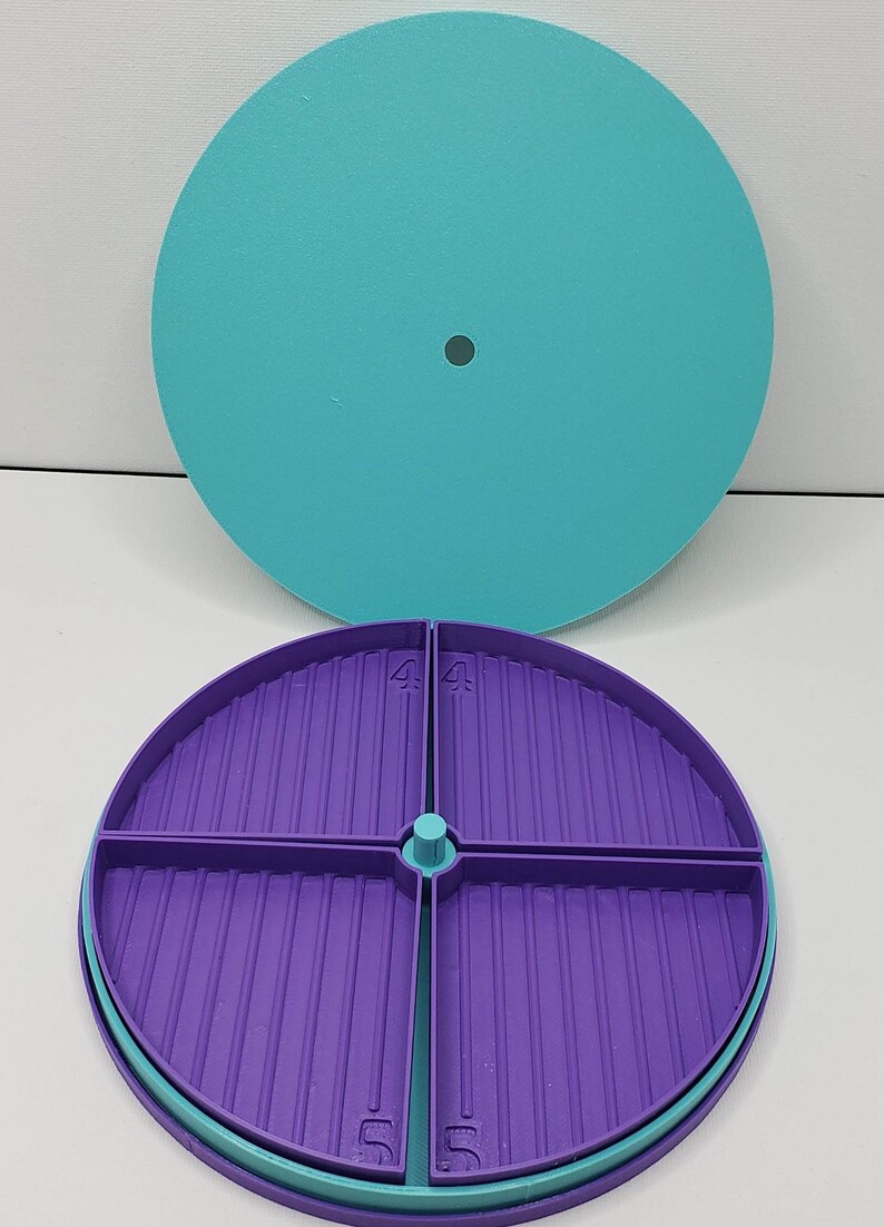 Spinnable 3D Printed Rhinestone Trays W/multiple Compartments - Etsy