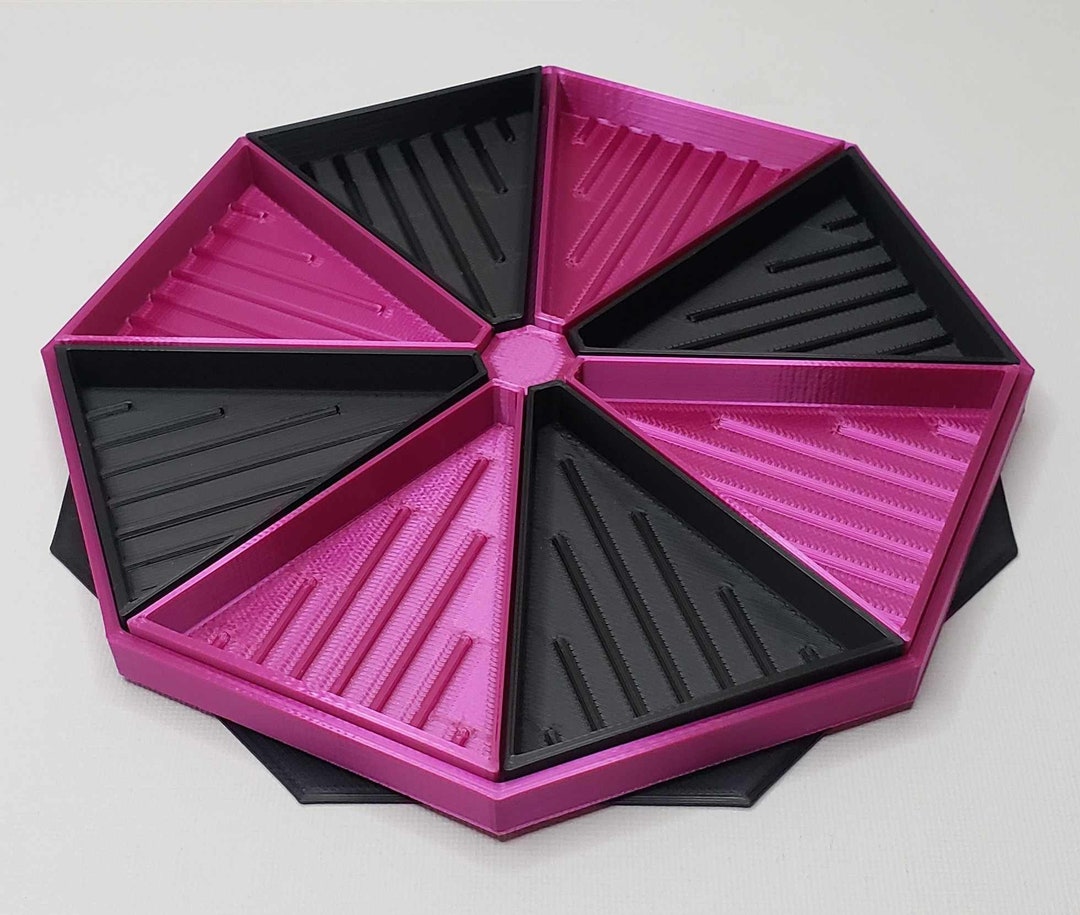 Spinnable 3D Printed Octagon Rhinestone Tray – Diamond Art Storage - Etsy
