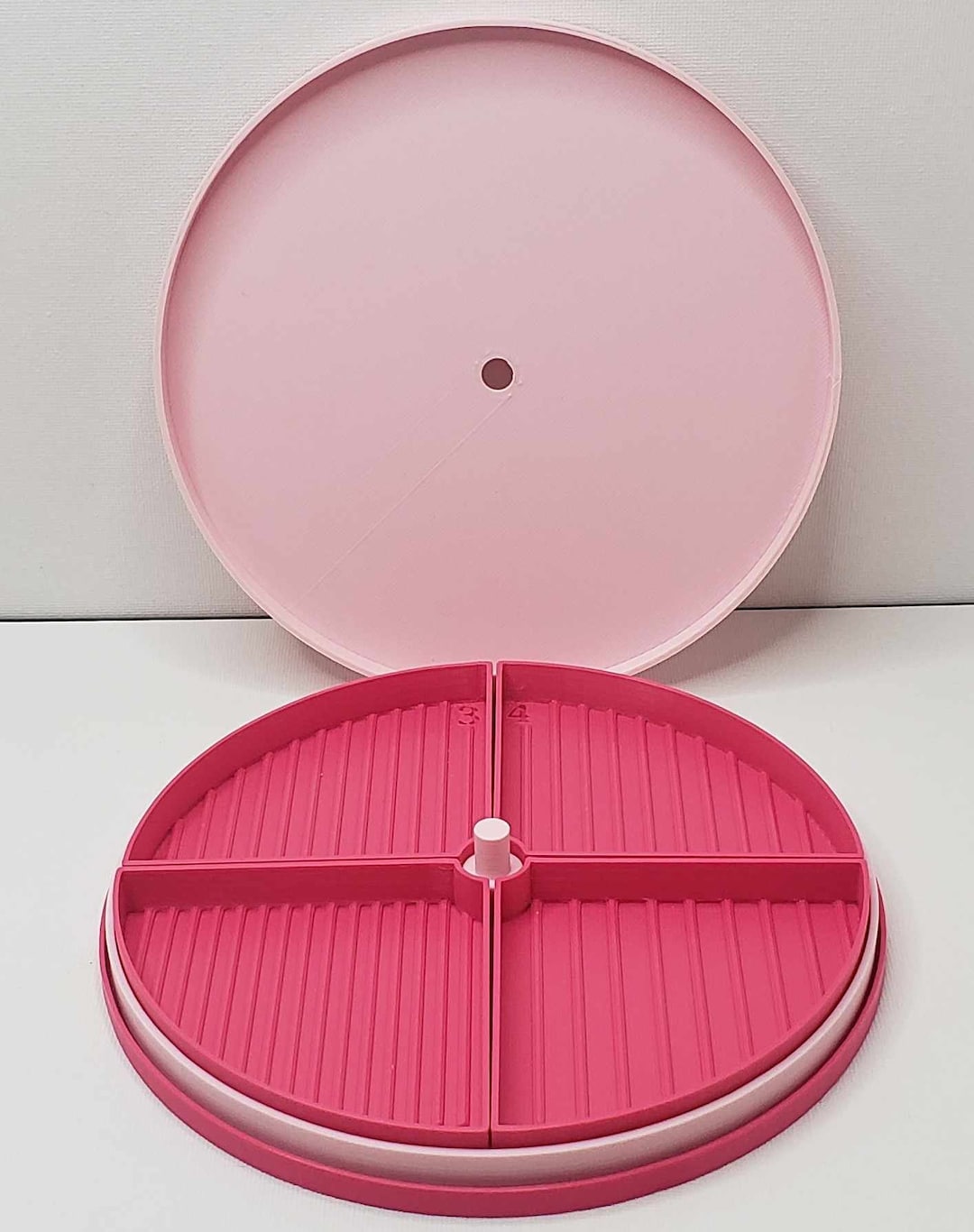 Spinnable 3D Printed Rhinestone Trays W/multiple Compartments- Diamond ...