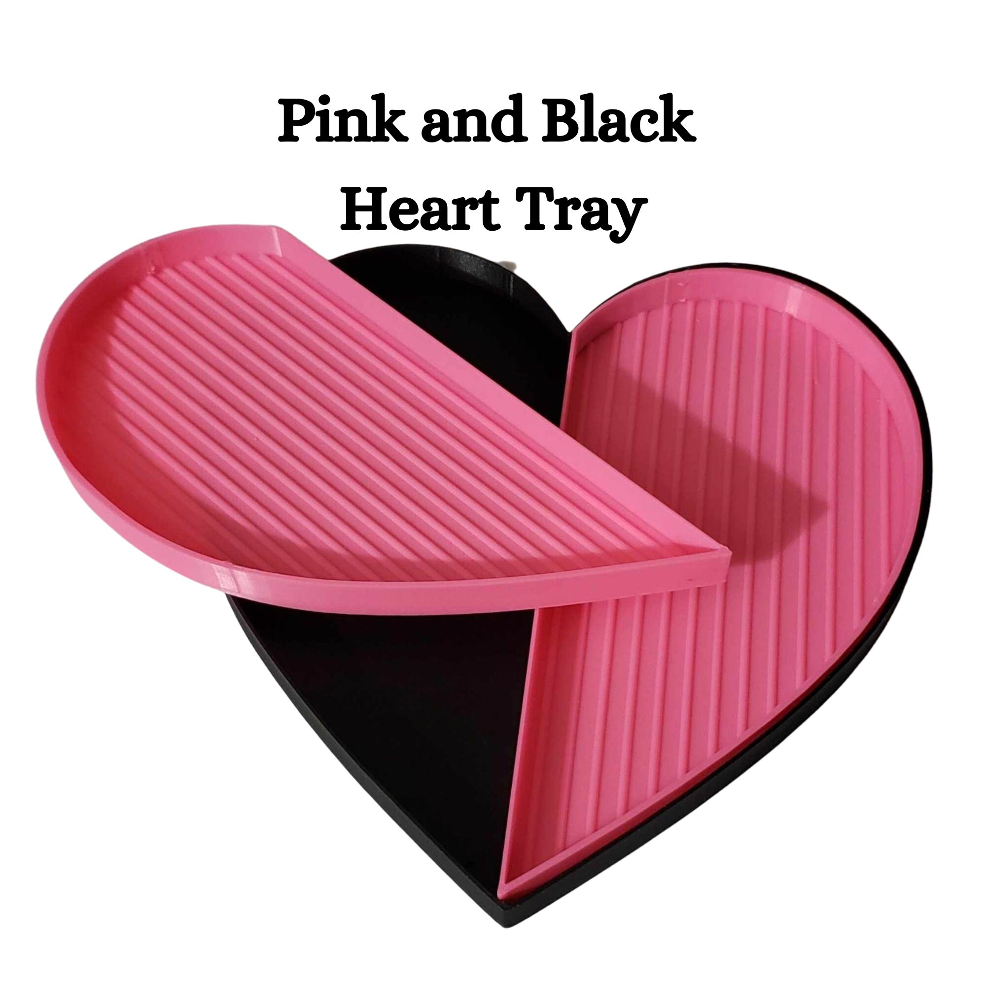 3D Printed Heart Shaped Rhinestone Trays W/multiple - Etsy