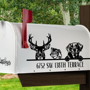 Custom Dog Mailbox Decal/purebred Dog Mailbox Decal/custom Premium ...