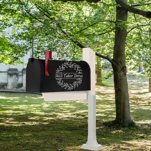 Monogrammed Mailbox - Etsy