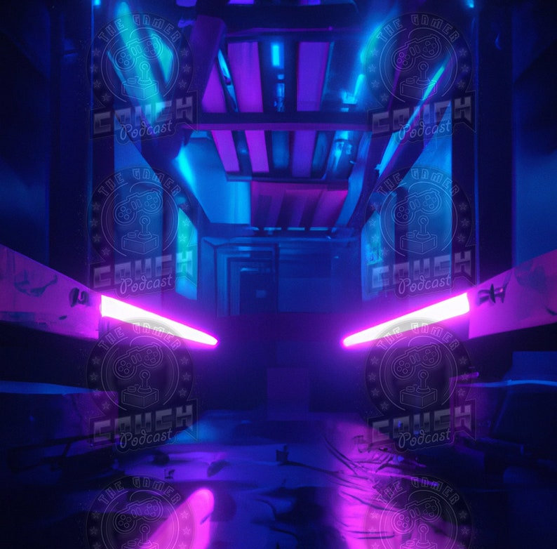 Realistic Neon Art Inspired by the Game Escape From Tarkov - Etsy