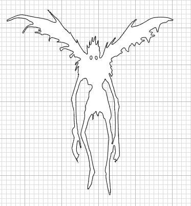 Ryuk Car Decal - Etsy