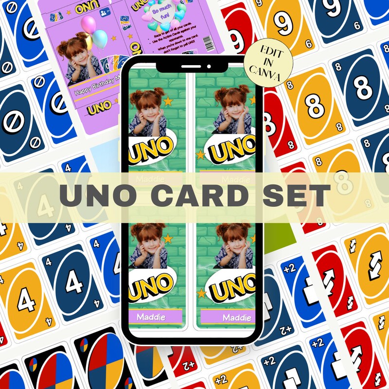 Uno Cards - Etsy