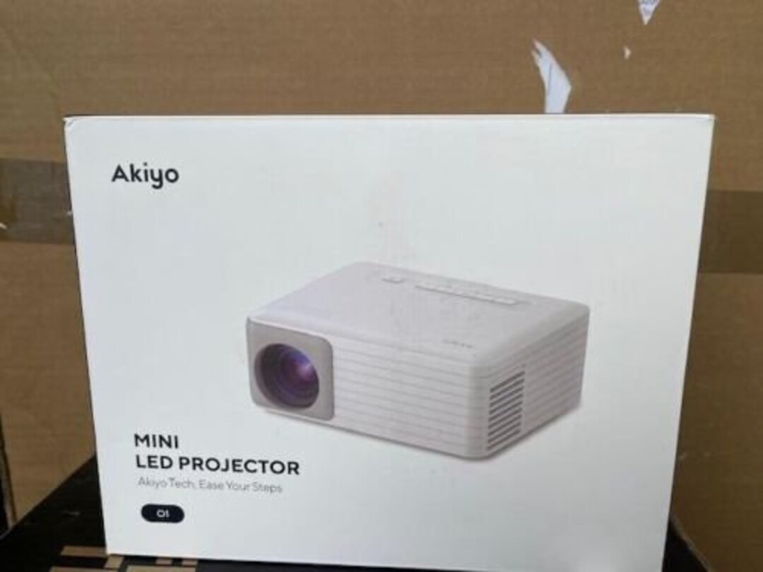 AKIYO O1 Mini LED Portable Projector, Support HD 1080P - Etsy