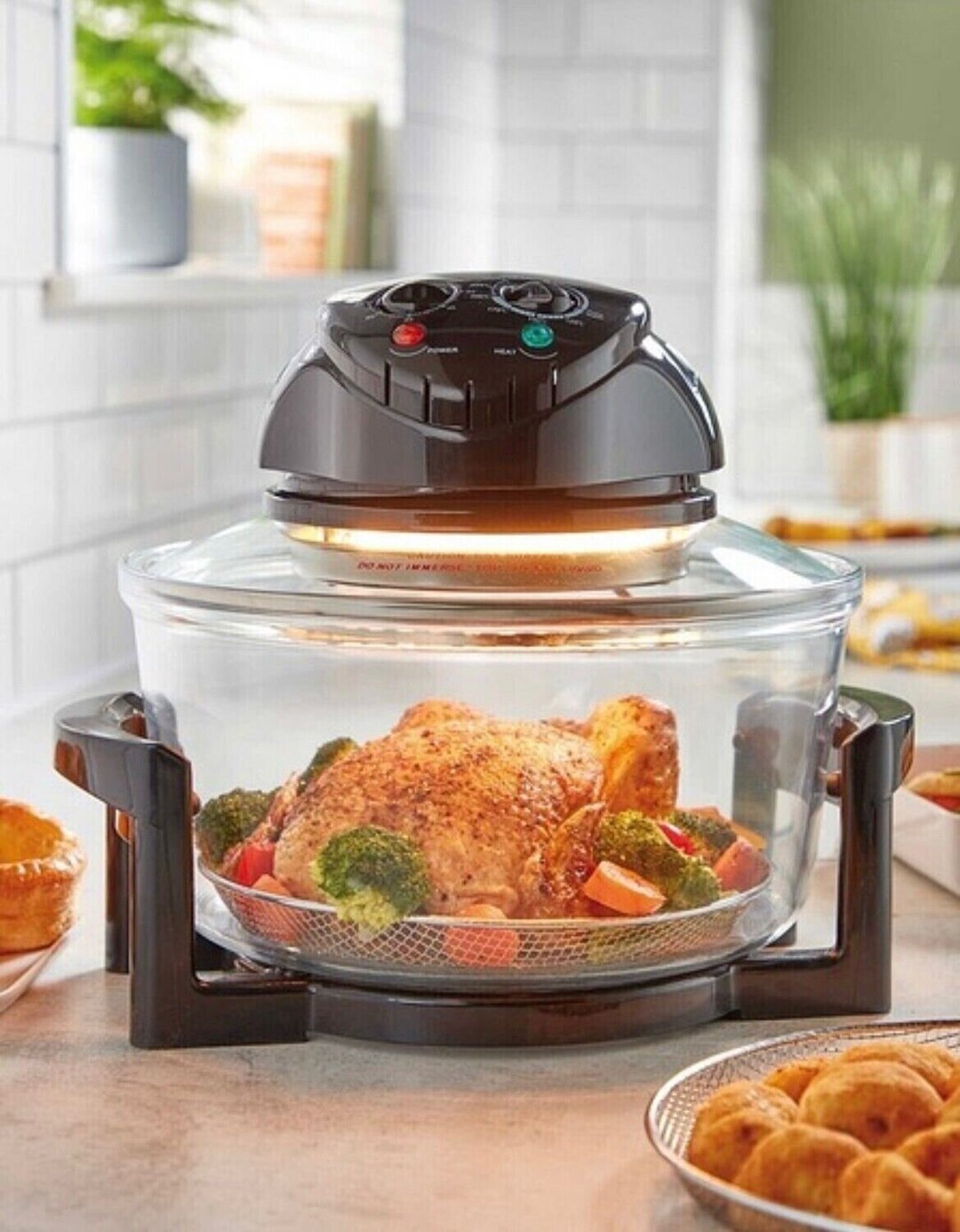 17L Halogen Air Fryer Digital Rotary Convection Oven Multi - Etsy