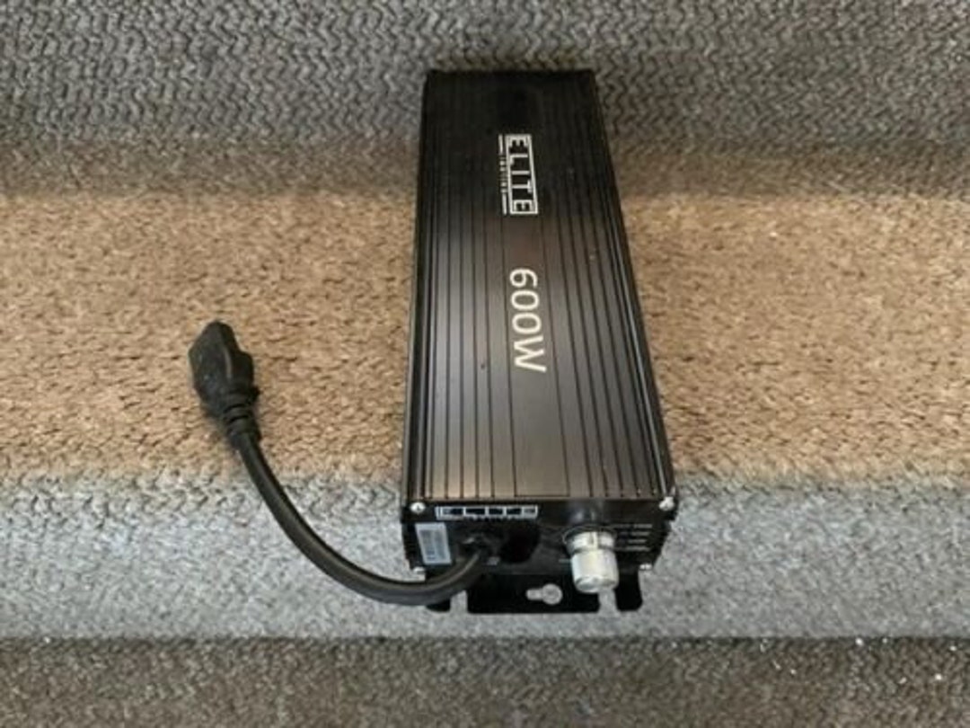 Elite 600 Watt Dimmable Digital Ballast 660w 600w 400w 250w Hydroponics ...