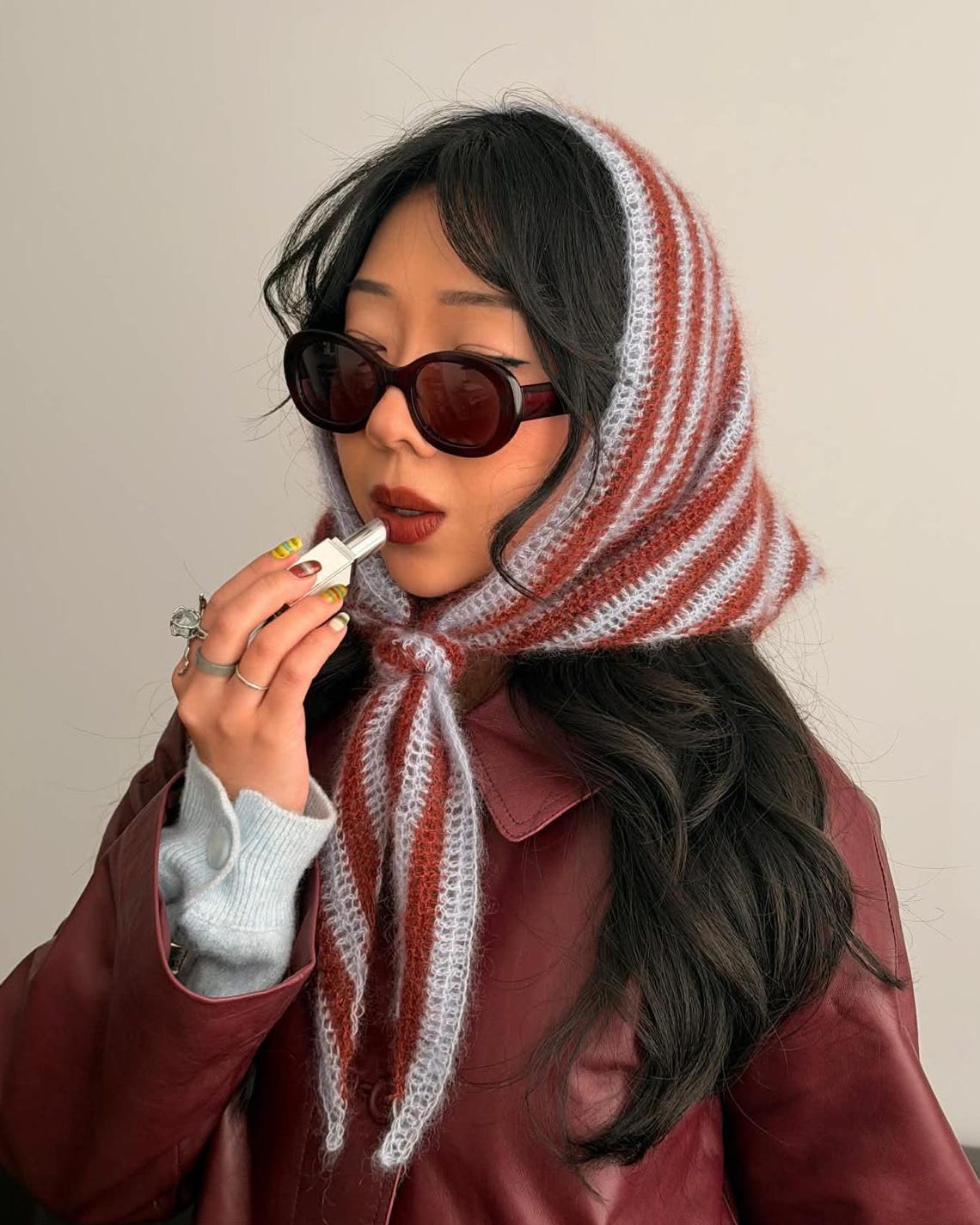 Scallop Triangle Scarf Crochet Pattern - Etsy
