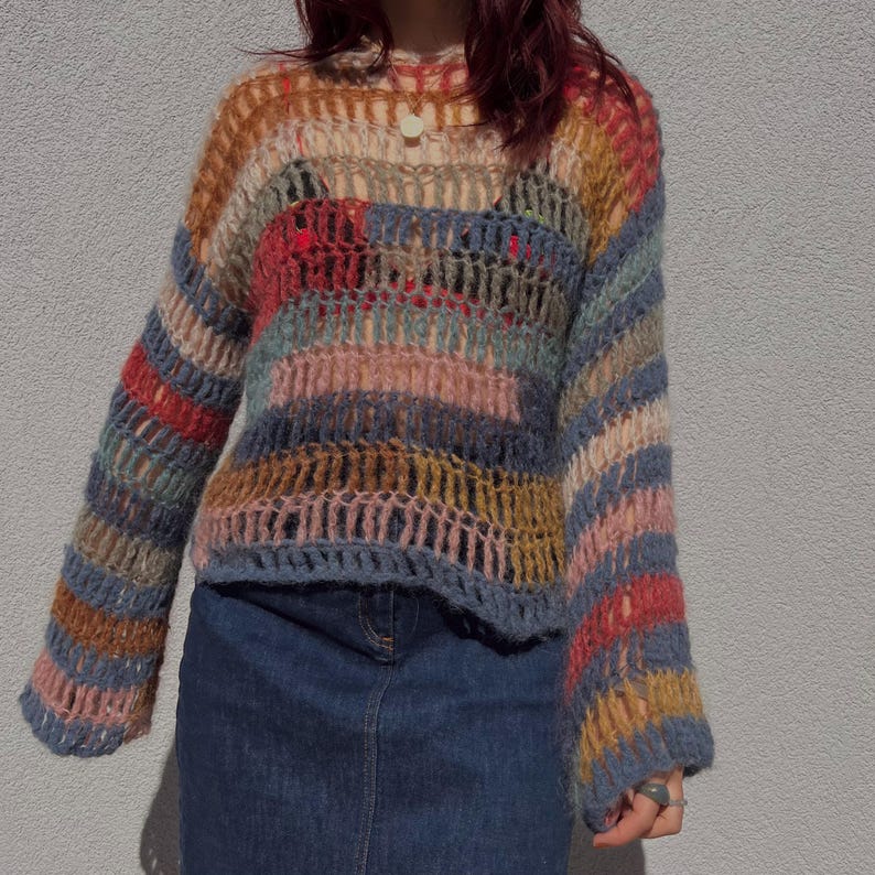 Easy Breezy Crochet Sweater Pattern - Etsy