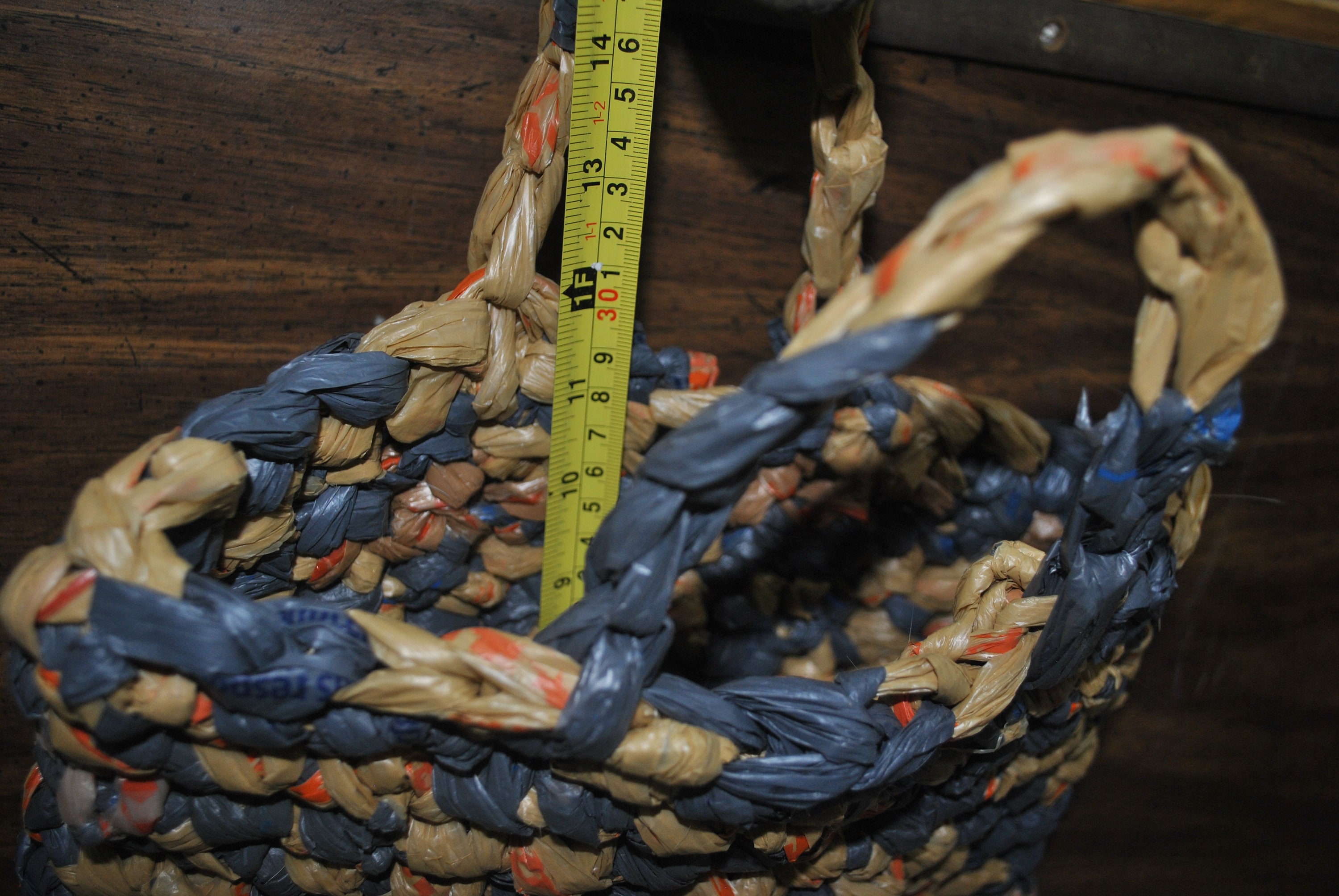 Recycled Handmade Plarn Tote Bag Plastic Crochet - Etsy