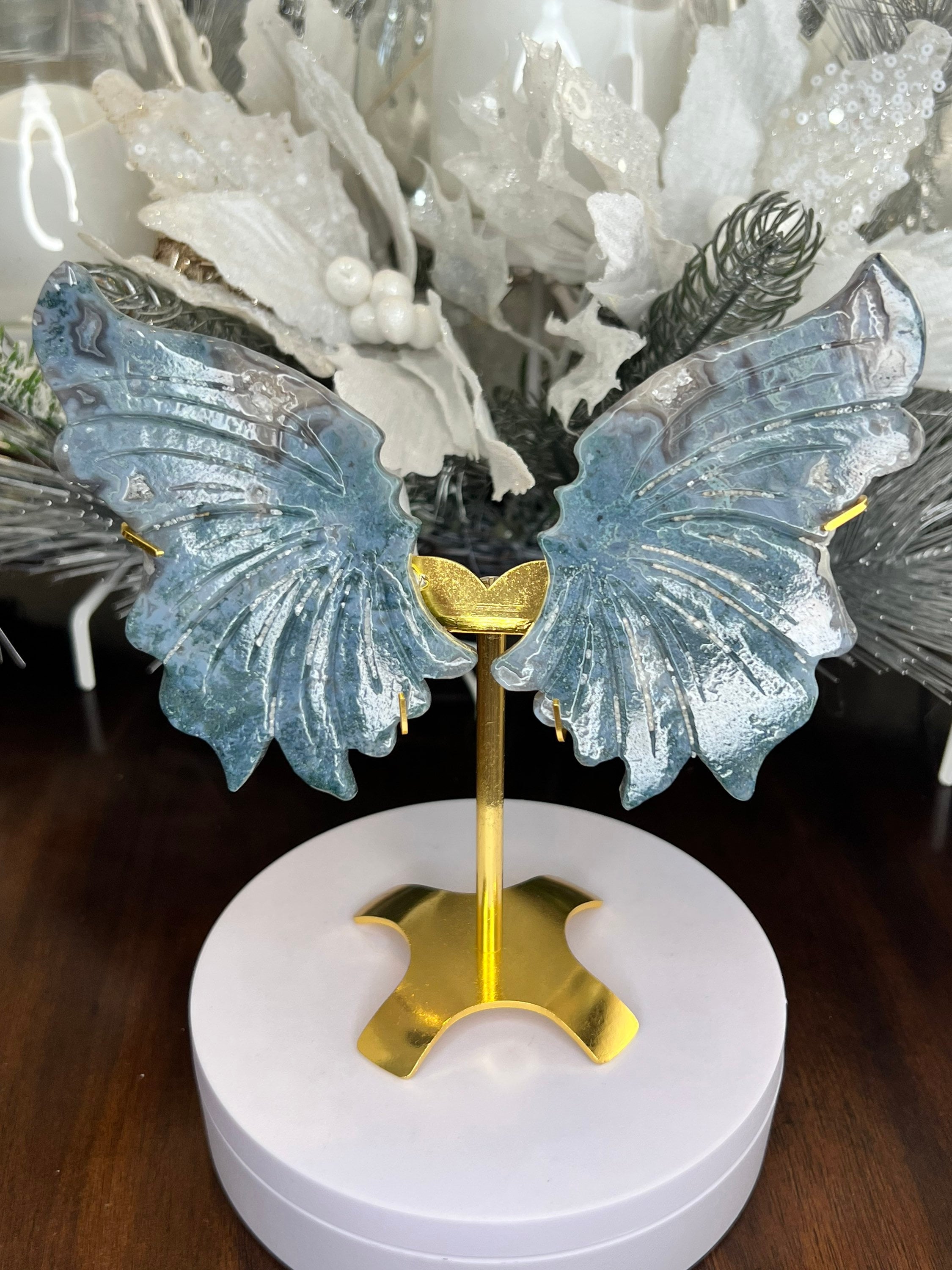 Butterfly Ice Sculpture