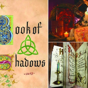 The Complete Charmed Book of Shadow Magic, Spells, Witchcraft, Potions Rituals, Occult, Witch ...