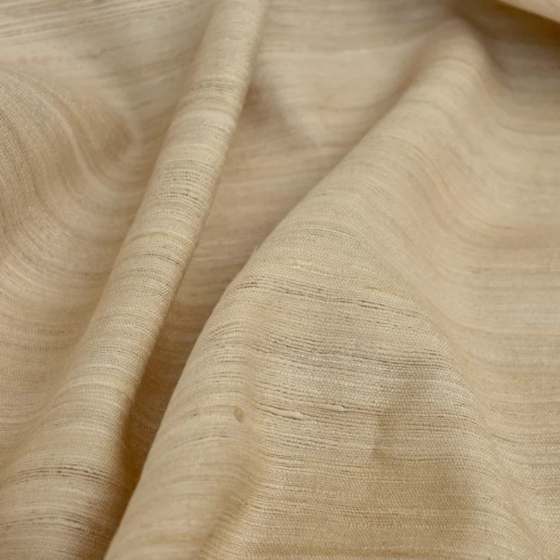 RAW SILK TUSSAH 54" Wide 3.5 Yards - Etsy