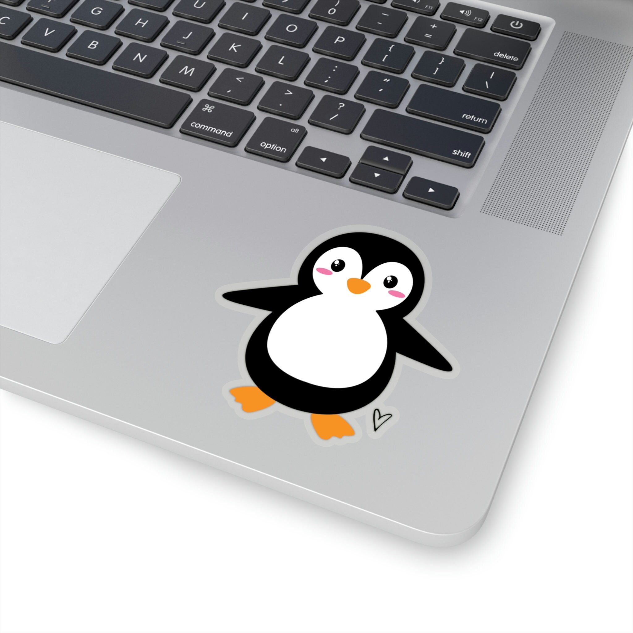 Wide-eyed Cartoon Penguin Animal Lovers Children's Sticker for ...