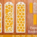 Bee Bookmarks Paper Cut | Bookmark Honey Cricut - Etsy