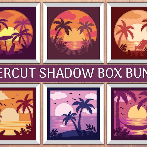 Shadow Box Beach - Etsy