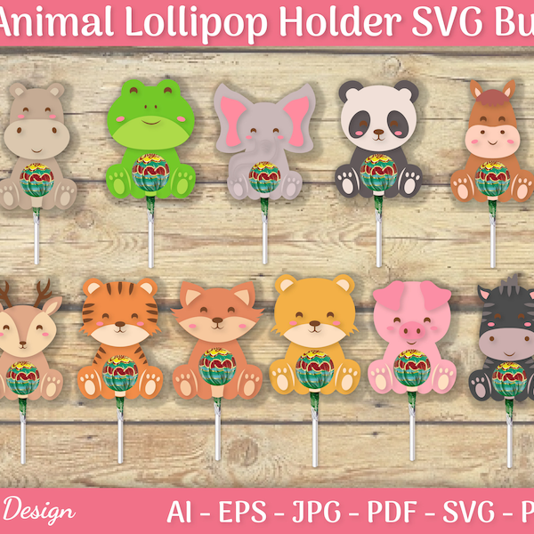 Lollipop Holder Svg - Etsy
