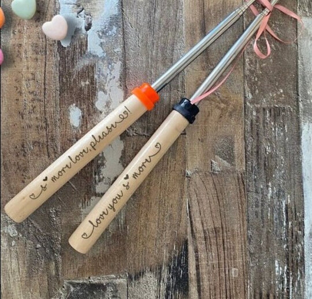 2 Roasting Sticks Set, Couples Roasting Skewers, Expanding Roasting ...