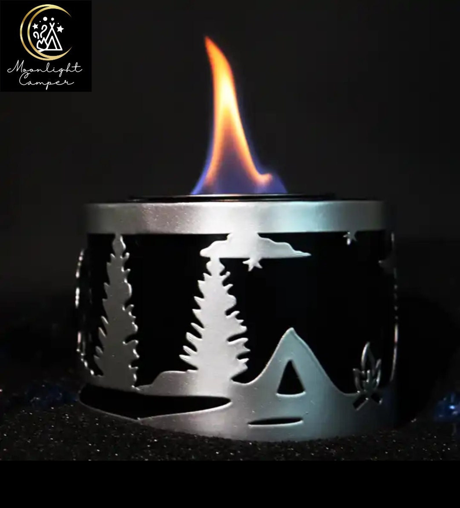 Mini Campfire Pit, Fire Pit, Camping Fire Pit, Gift for Camp Enthusiast ...