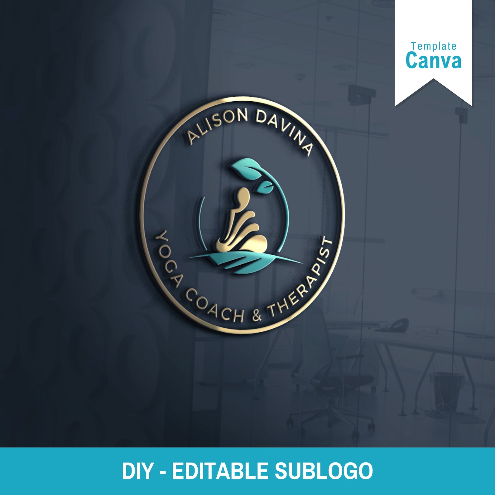 Life Coaching Logo, Meditation Logo, Spiritual Logo, Yoga Logo Design ...