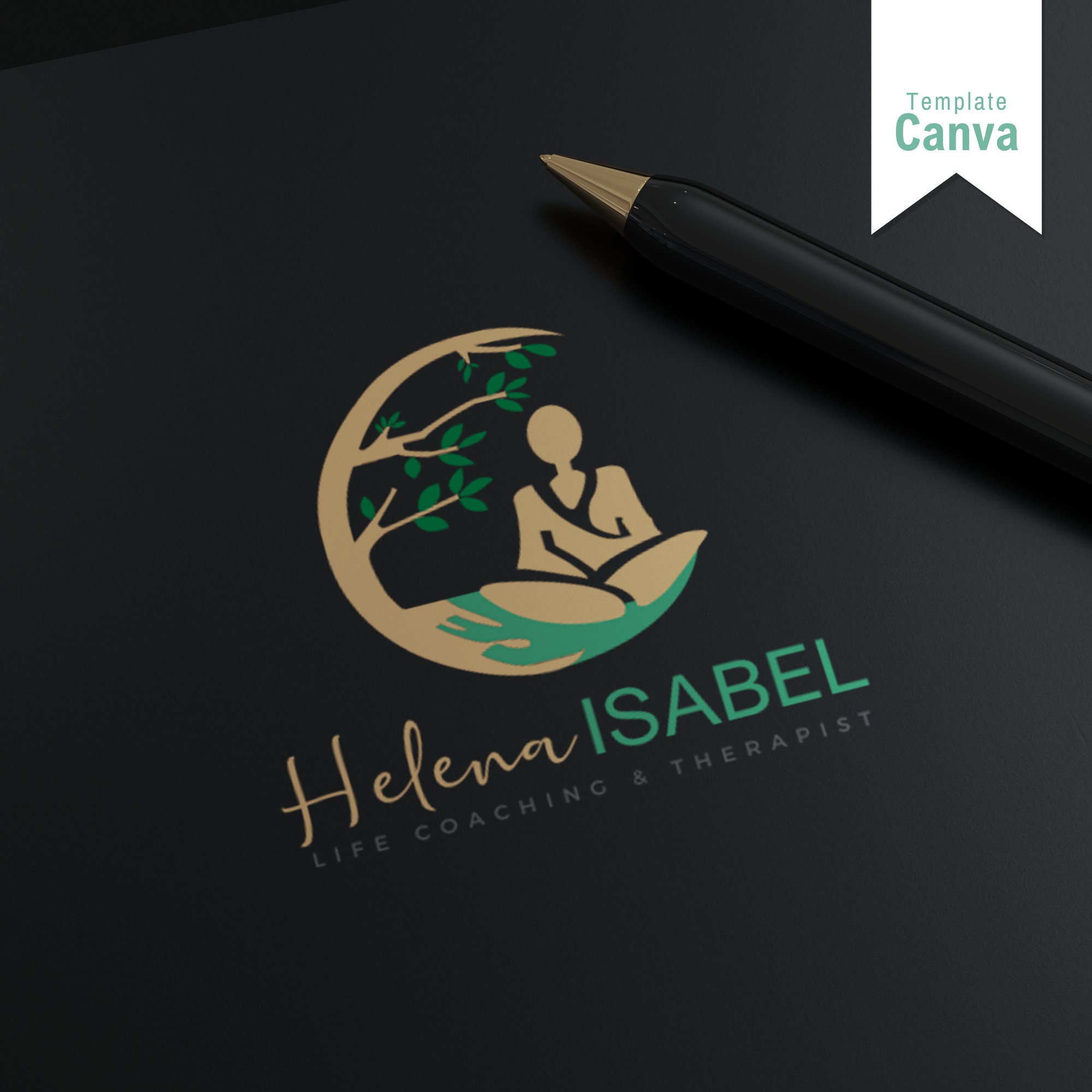 Life Coaching Logo, Wellness Logo, Spiritual Logo, Yoga Logo ...