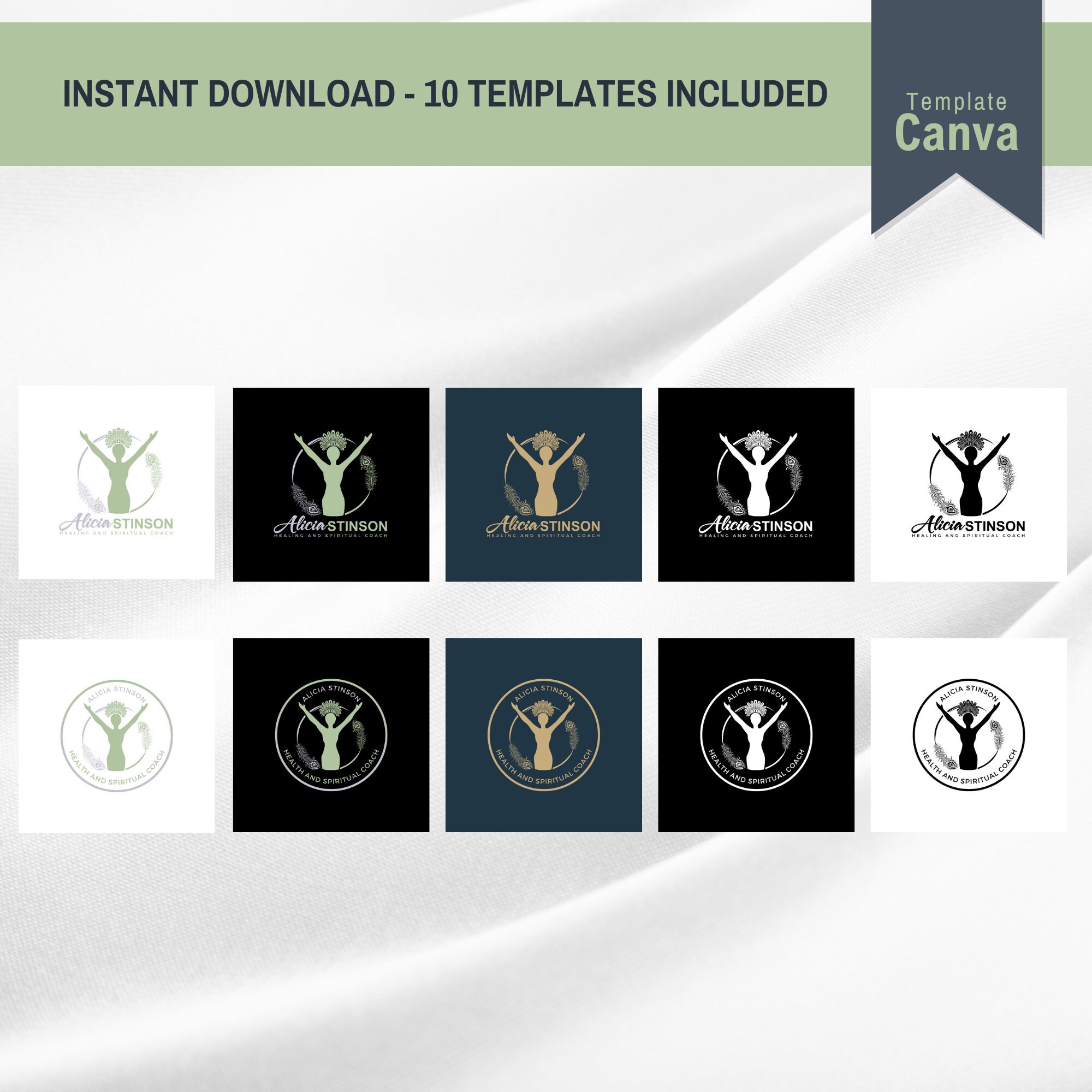 Life Coaching Logo, Spiritual Life Coach Logo, Healing Logo, Therapist ...