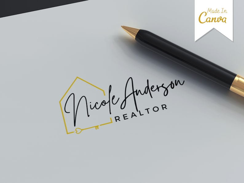 Real Estate Logo Realtor Logo Editable Logo Realtor - Etsy