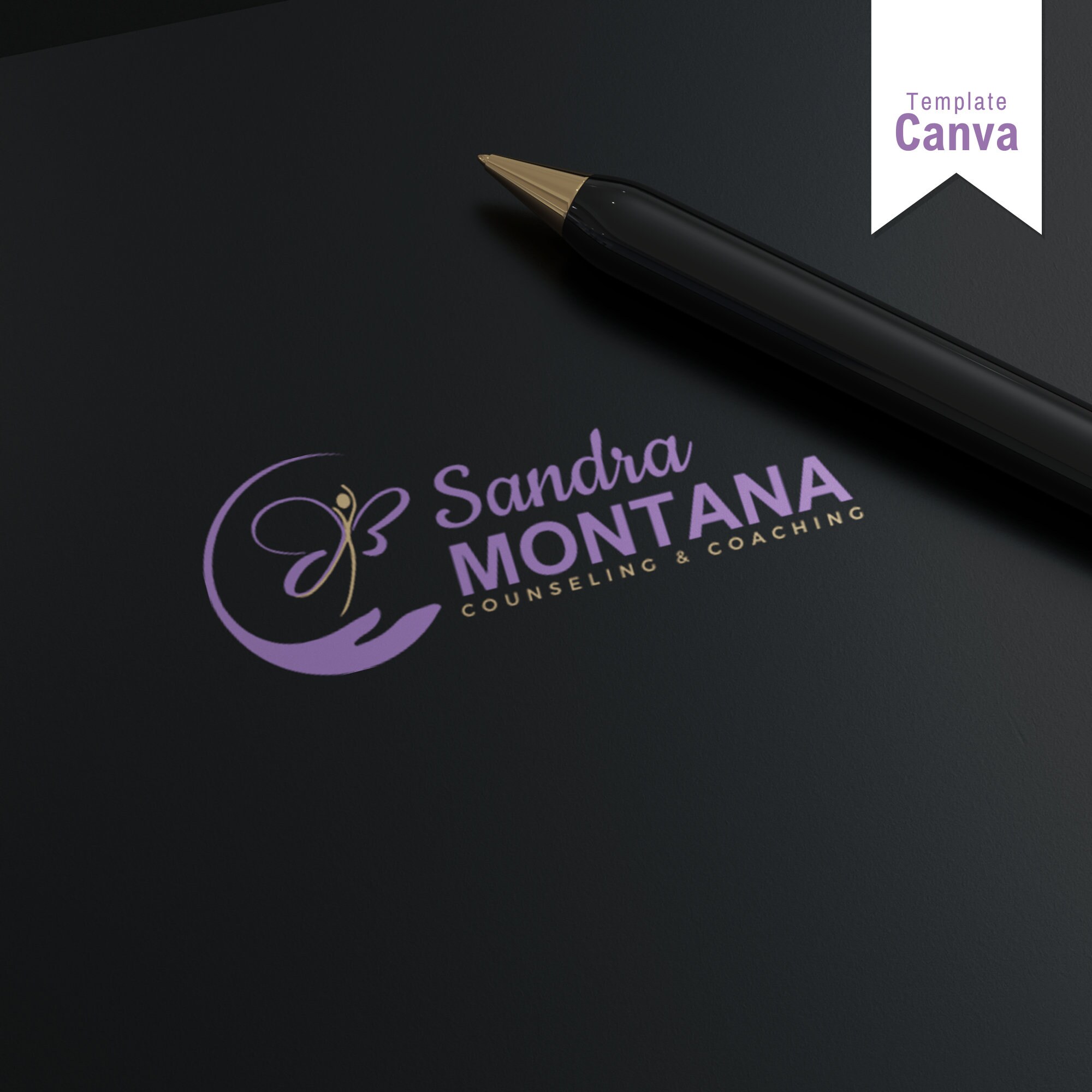 Life Coaching Logo, Counseling Logo, Butterfly Logo, Therapist Logo ...