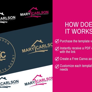 Real Estate Logo | Realtor Logo | Editable Logo | DIY Logo | Logo ...