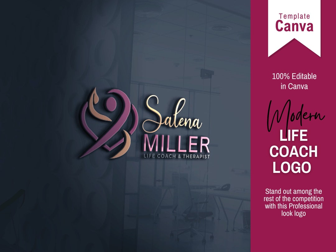 Life Coaching Logo Life Coach Logo DIY Therapist Logo - Etsy