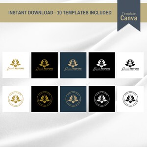 Life Coaching Logo, Spiritual Life Coach Logo, Lotus Logo, Meditation ...