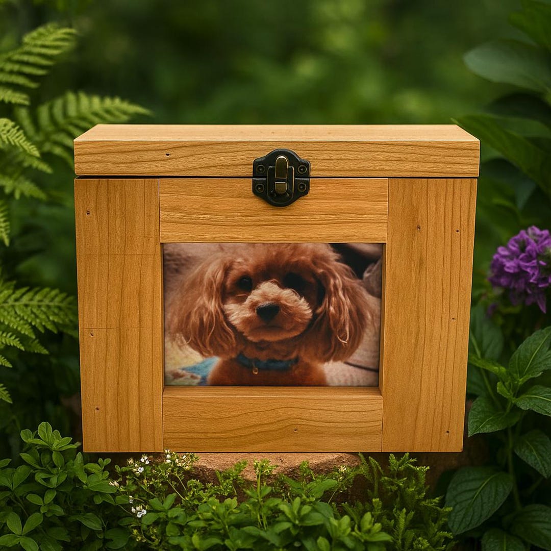 Personalized Pet Memory Box / Urn With Name and Quote or Poem - Etsy