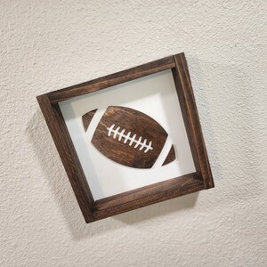 3d Football Sign, Sports Theme Room Decor, Multiple Sizes - Etsy