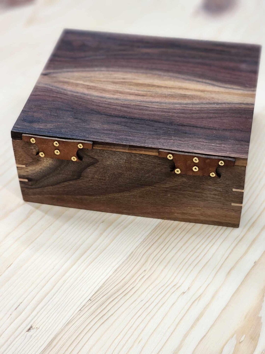 Leather Hinge for Jewelry Box, Digital File for Laser, SVG File, Unique ...