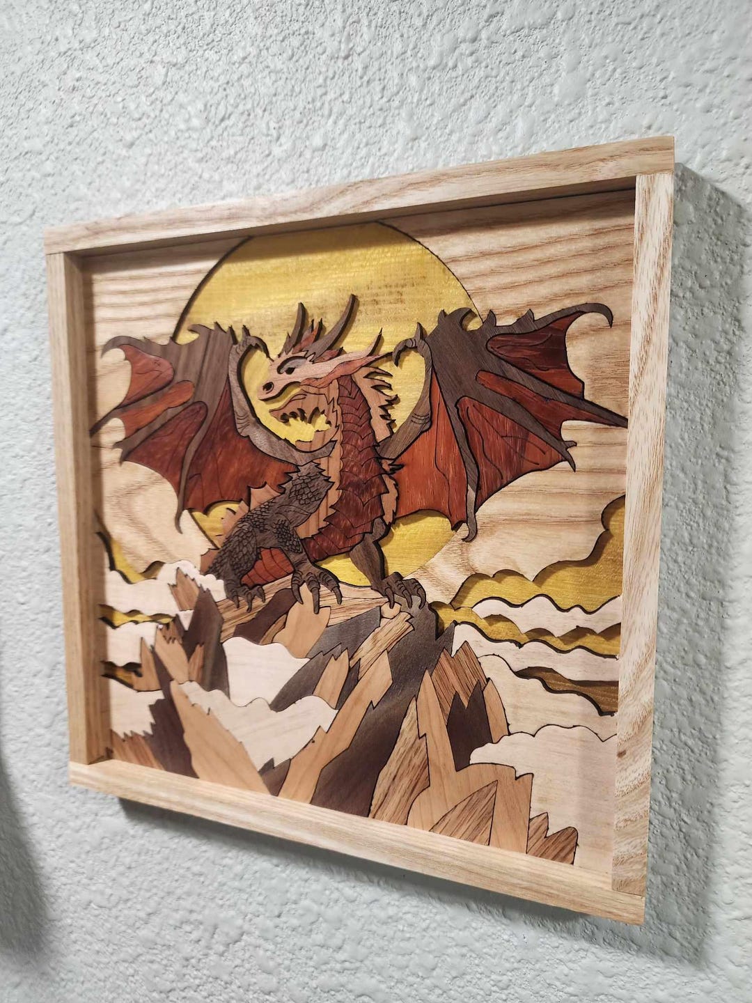 Dragon Sculpture, DND Commission, DND Decor, Dragon Age, Dragon Art ...