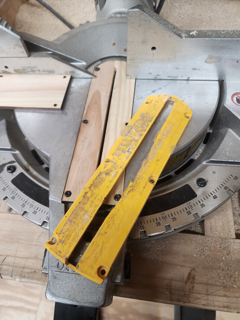 Dewalt DW715 Miter Saw Zero Clearance Insert 2 Pack - Woodworking DW703 ...