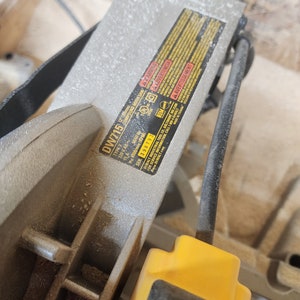 Dewalt DW715 Miter Saw Zero Clearance Insert 2 Pack - Woodworking DW703 ...